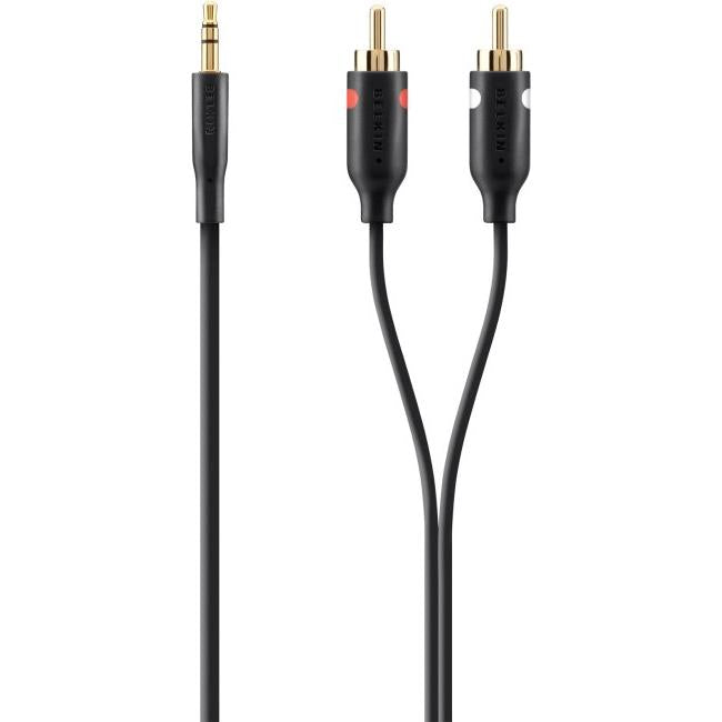 Belkin Essential Stereo RCA to 3.5mm Audio Cable (2.0m) - JB Hi-Fi NZ